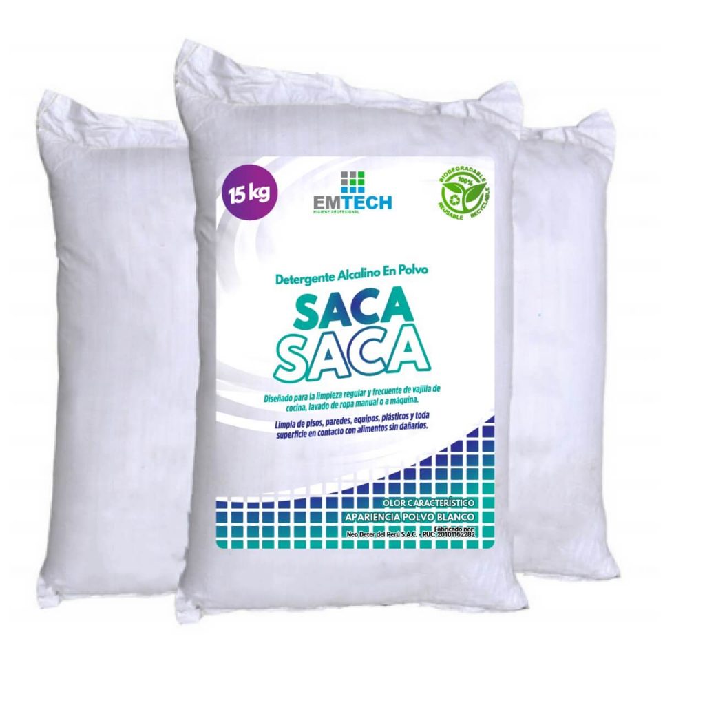 Detergente alcalino en polvo – EMTECH